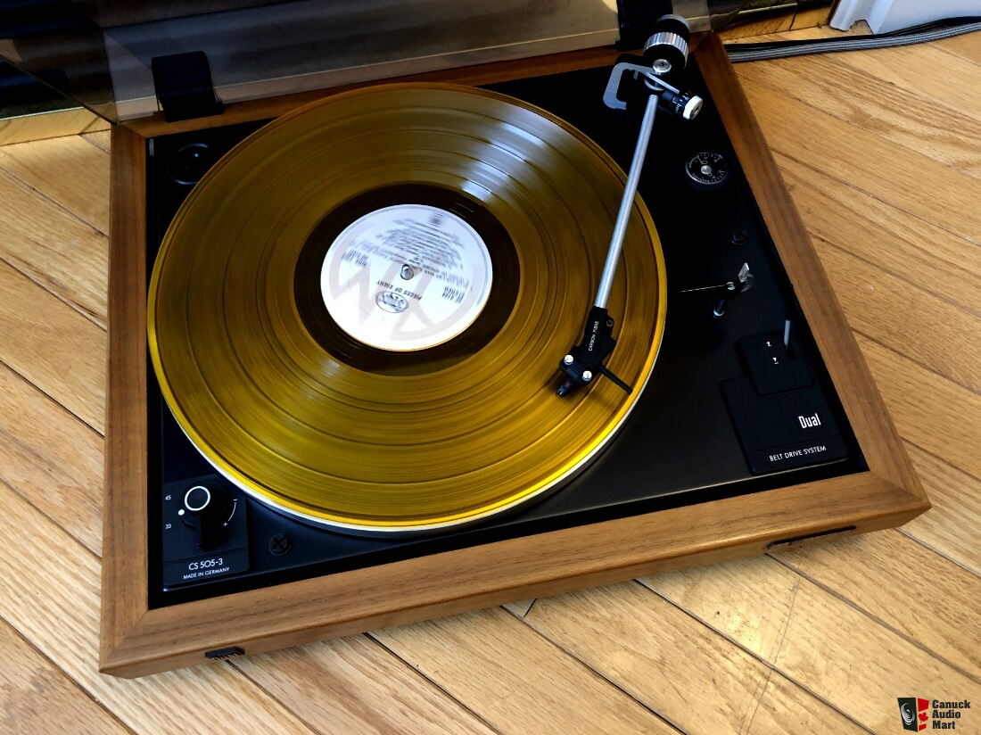 Dual CS 505-3 Belt Drive Semi-Auto Turntable in Pristine Condition ...