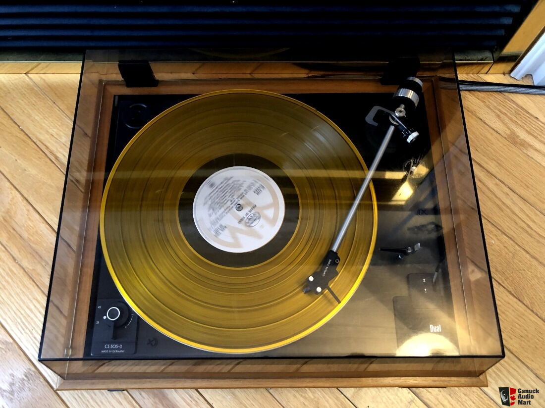 Dual CS 505-3 Belt Drive Semi-Auto Turntable in Pristine Condition ...