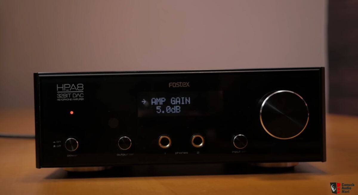 Fostex HP-A8 DAC and Headphone Amplifier Photo #3436094 - Aussie Audio Mart