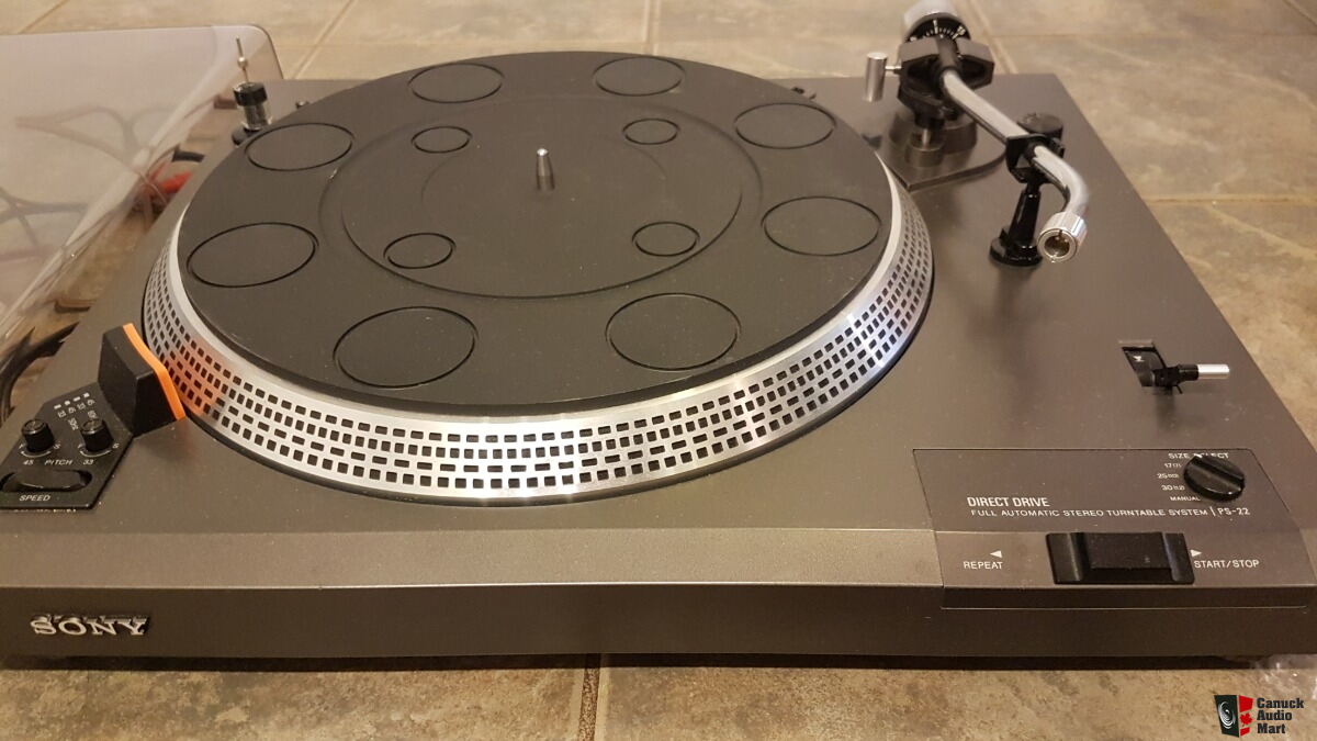 Sony PS 22 Full Automatic Direct Drive Turntable Photo 3436359 UK