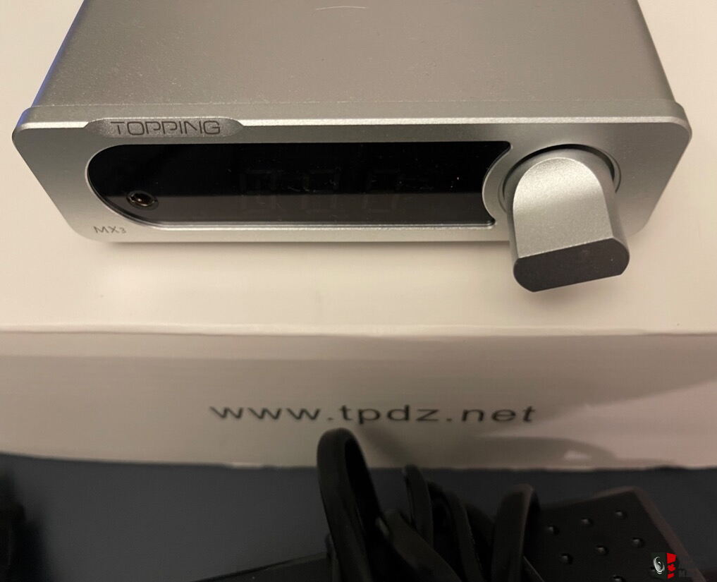 Silver Topping MX3 Amplifier in immaculate condition, with original ...