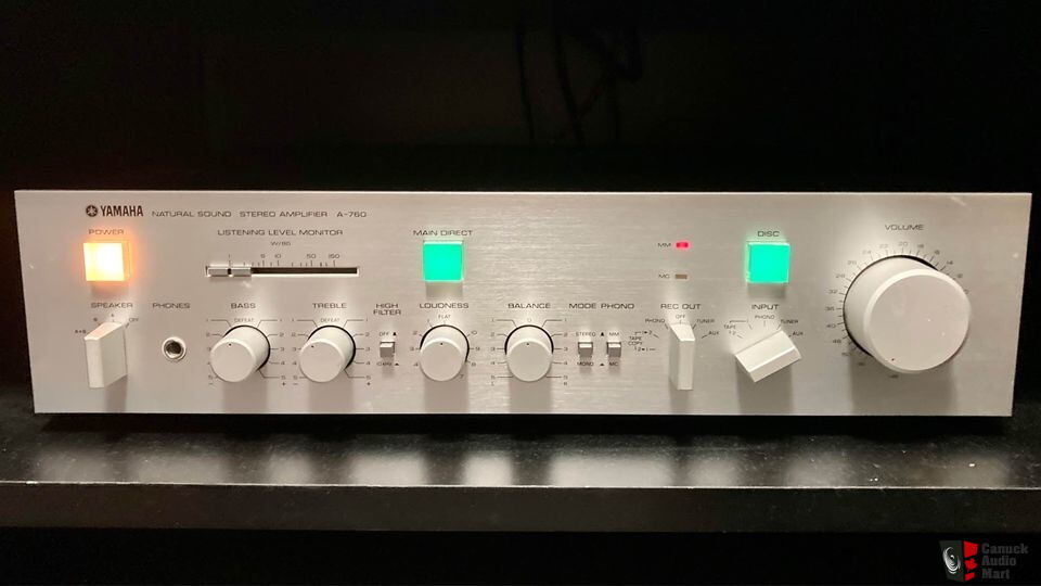 Yamaha A-760 Integrated Amplifier Photo #3438410 - UK Audio Mart