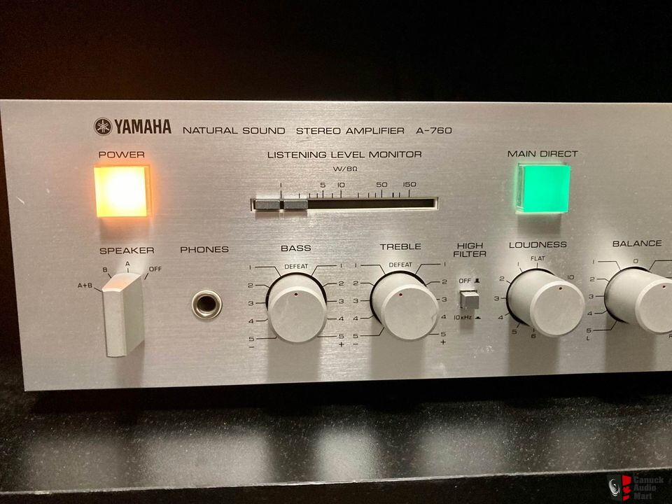 Yamaha A-760 Integrated Amplifier Photo #3438412 - UK Audio Mart