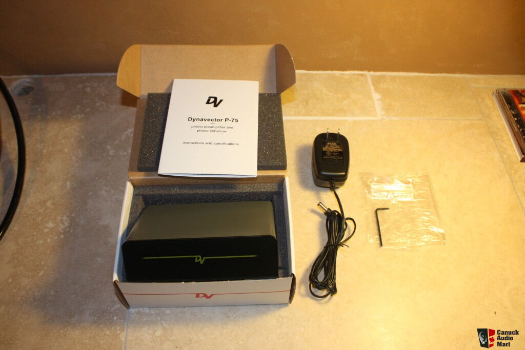 Dynavector P75 MkII phono stage (for all cartridges!) Photo #344041 ...