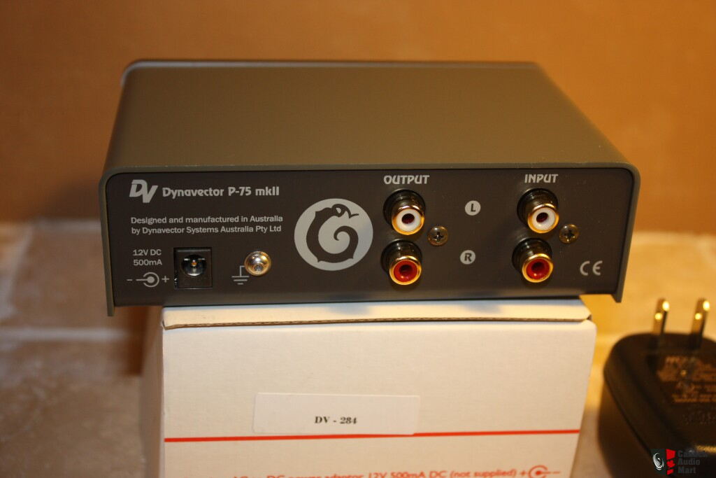 Dynavector P75 MkII phono stage (for all cartridges!) Photo #344041 ...