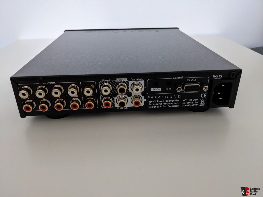 Parasound Zpre3 Preamp Photo #3441527 - Canuck Audio Mart
