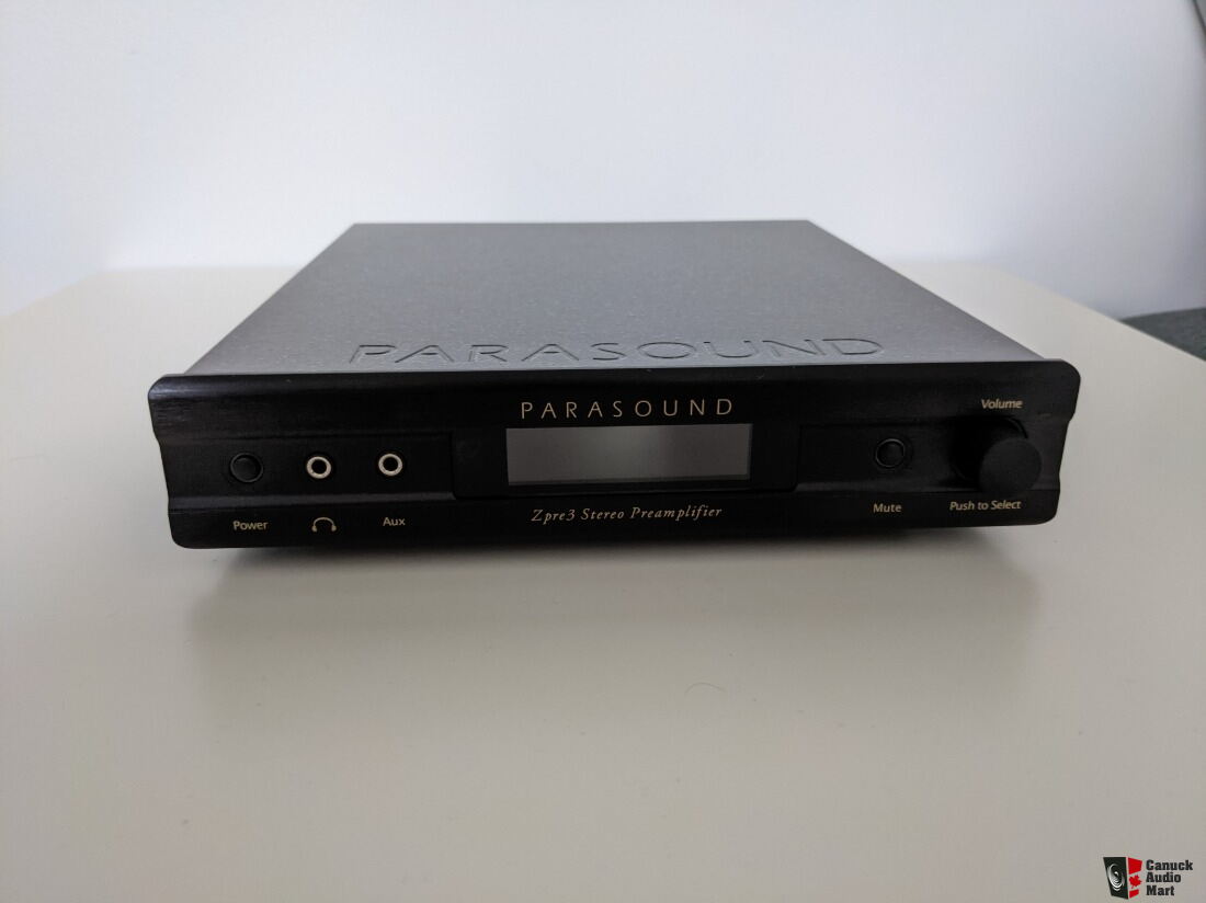 Parasound Zpre3 Preamp For Sale - Canuck Audio Mart