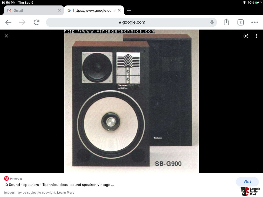 Wanted Technics SB-G600 , Technics SB-G610 woofer Wanted - UK Audio Mart