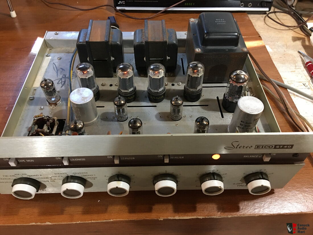 Integrated Amplifier tubes eico st40 For Sale - Canuck Audio Mart