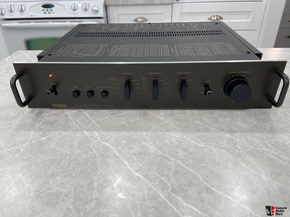 Technics 70A su-9070 ii mk2 FLAT Preamplifier nice ,perfect working ...