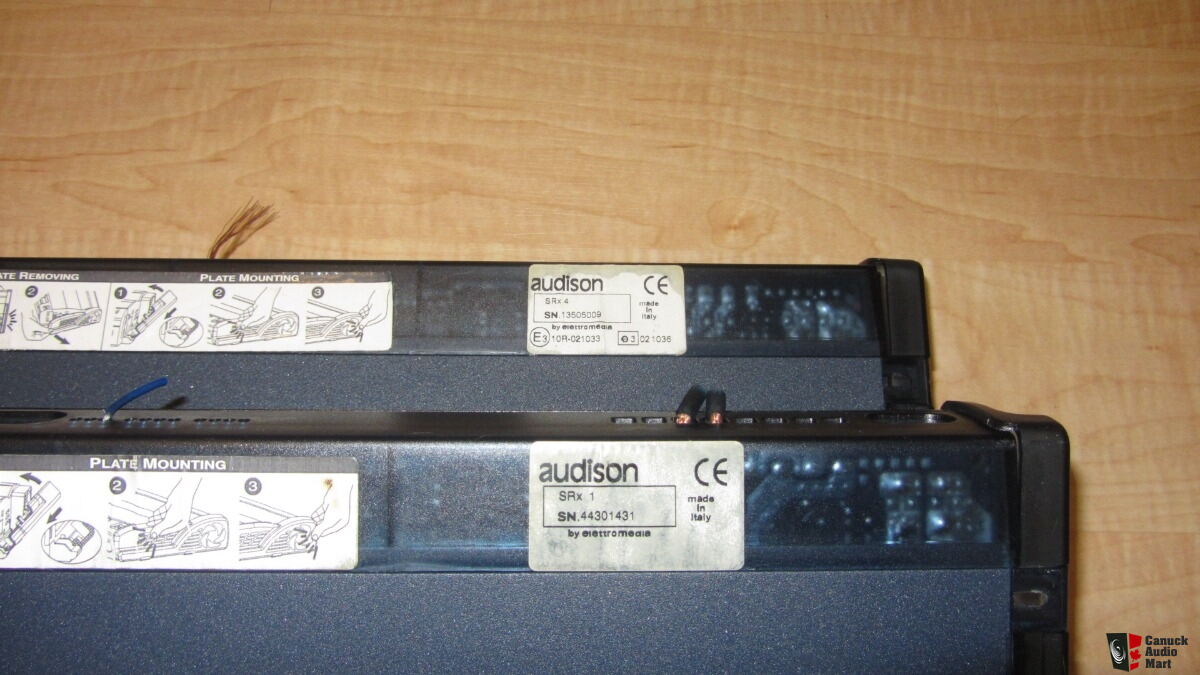 Audison SRX4 and SRX1 amplifiers Photo #3449364 - UK Audio Mart