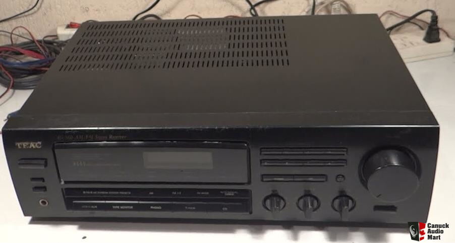 Teac 50-Watt Receiver and Speakers (with Stands) For Sale - US Audio Mart