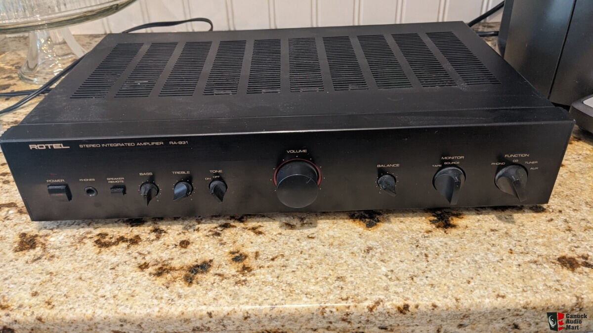 Rotel RA-931 Integrated Amplifier Photo #3450407 - Canuck Audio Mart