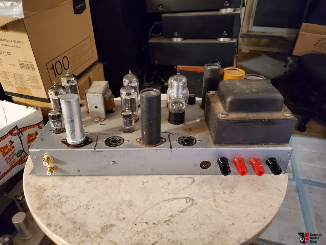 An early 1960's 7868 CONN fully working organ chassis tube amp Best ...