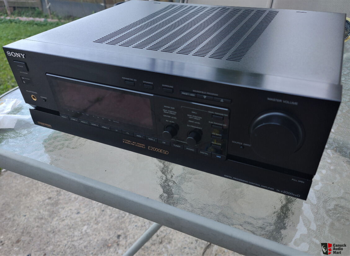 SONY TA-E2000ESD Preamplifier - Extremely High Standard Photo #3456091 ...