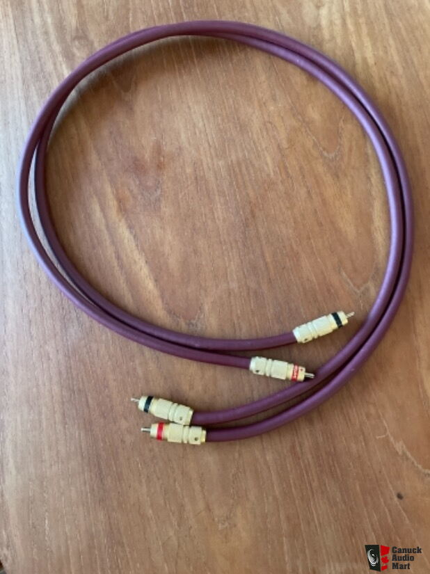 Audioquest Ruby RCA interconnects, 1 m For Sale - Canuck Audio Mart