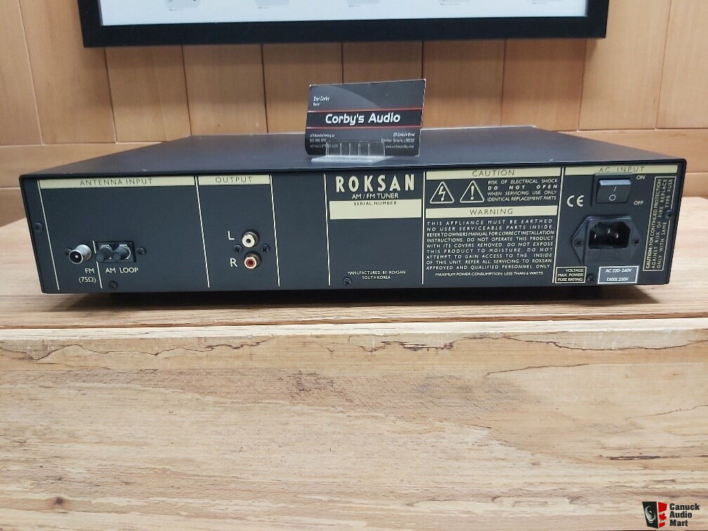 Roksan Kandy KT-1 Tuner Dealer Ad - Canuck Audio Mart