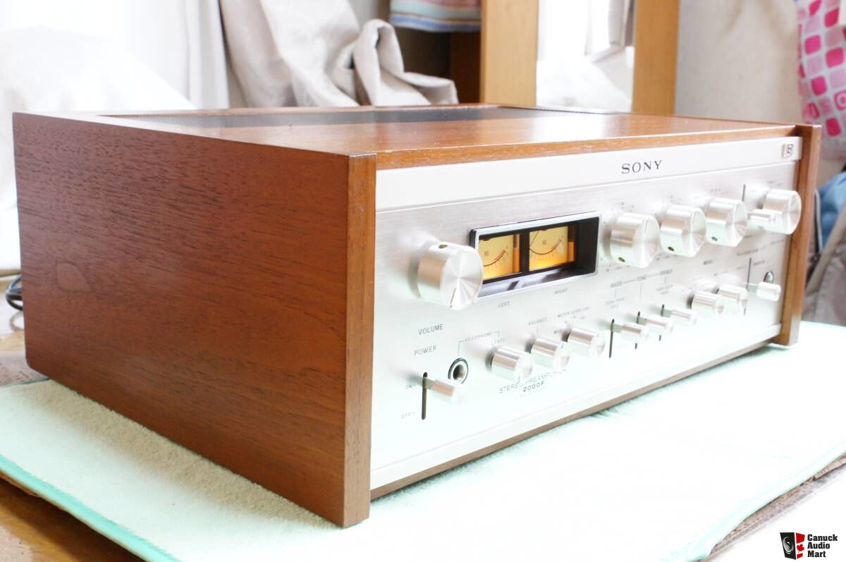 Sony TA-2000F preamp wood case Wanted - Canuck Audio Mart