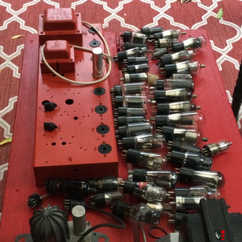 Wurlitzer Tube Amplifier (x2) Vintage plus approximately 45 Tubes Photo ...