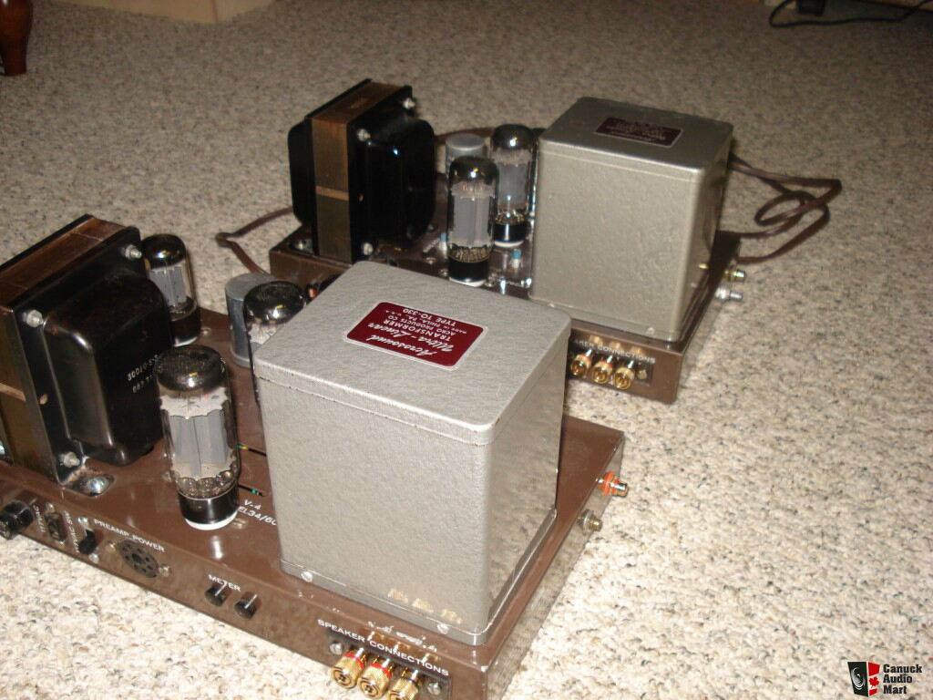 PAIR OF EICO HF60 TUBE AMPLIFIERS For Sale - Canuck Audio Mart