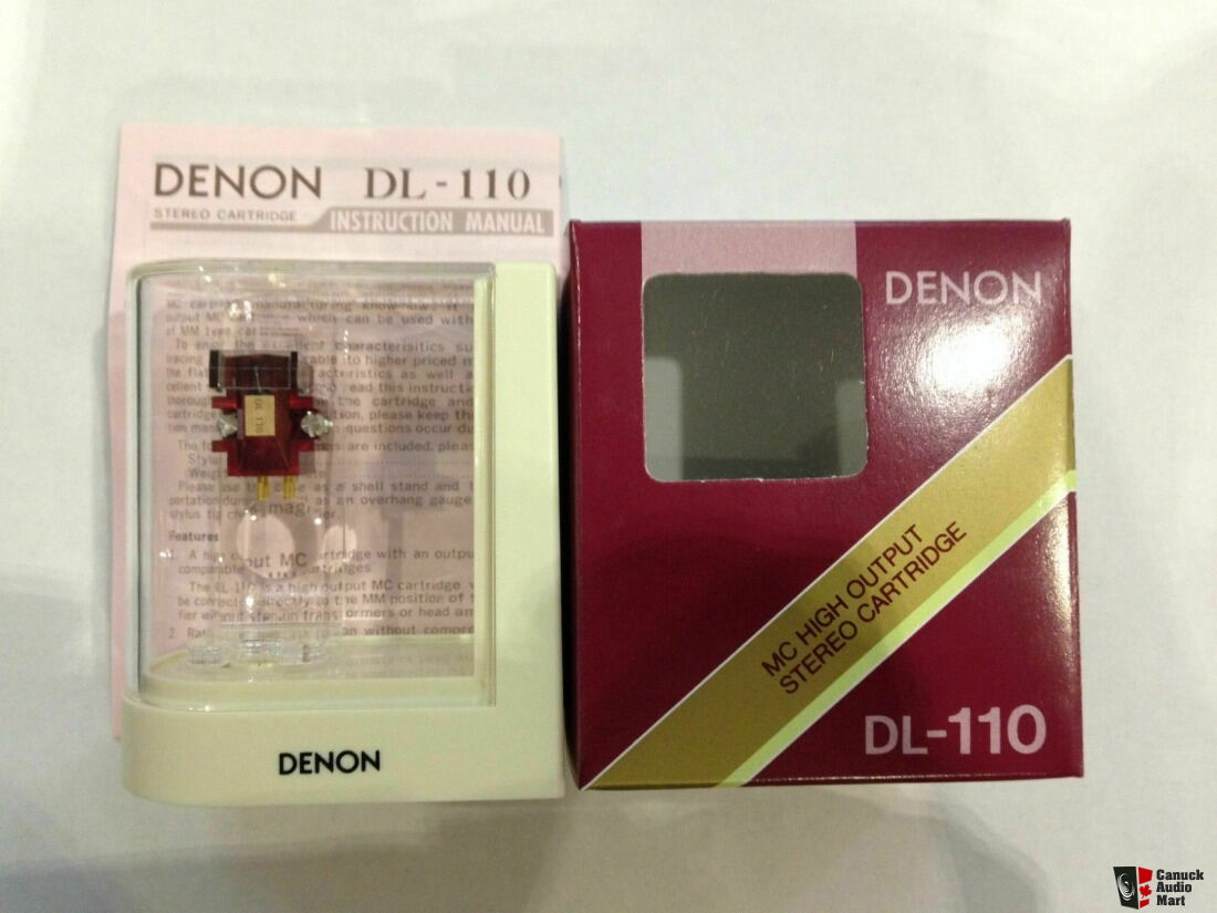 Denon DL110 phono cartridge For Sale - Canuck Audio Mart