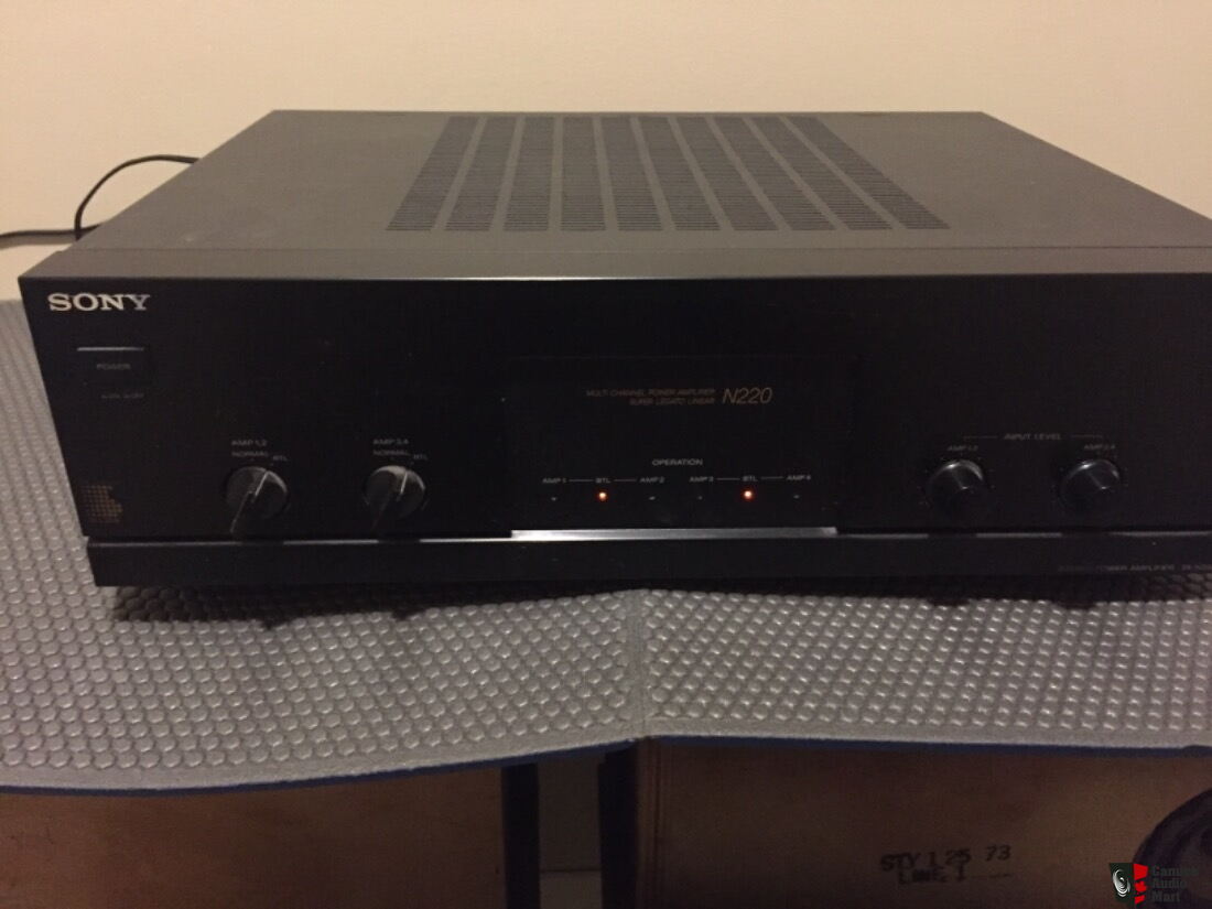 Sony TAN-220 2 Ch , 3 Ch or 4 Ch Power Amplifier For Sale - Canuck ...