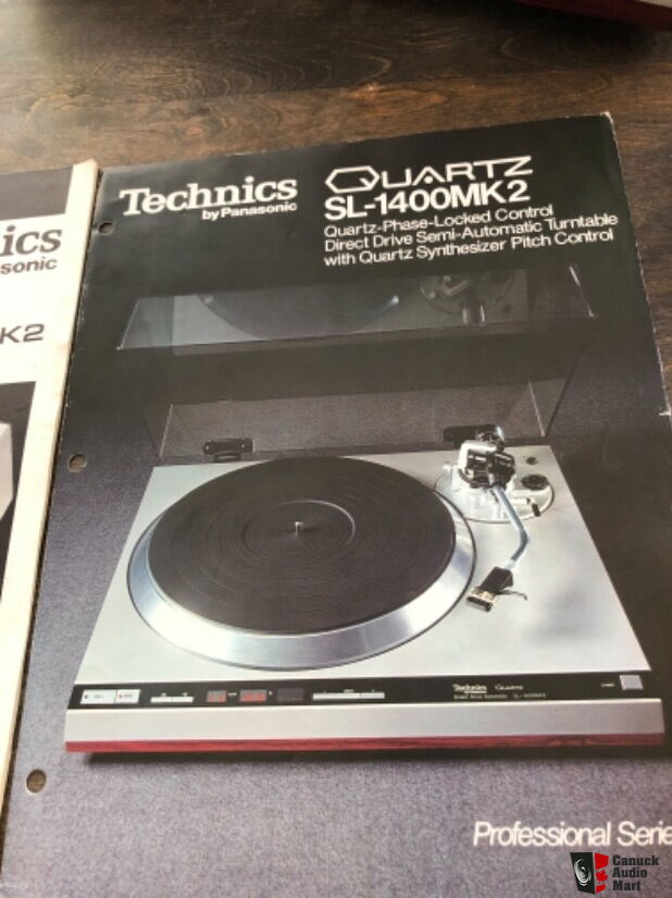 Technics SL-1400MK2 and Ortofon MC3 Moving Coil Cartridge Photo ...