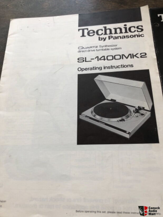 Technics SL-1400MK2 and Ortofon MC3 Moving Coil Cartridge Photo ...