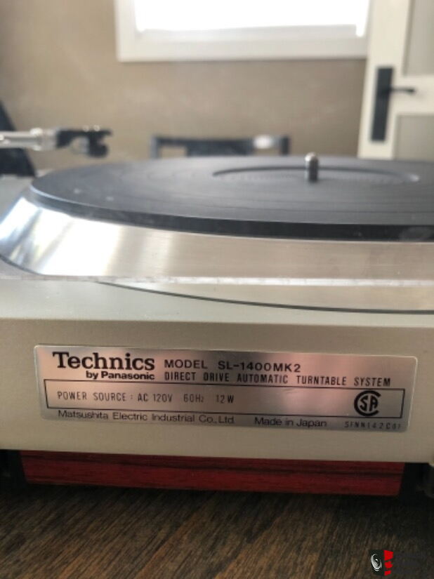 Technics SL-1400MK2 and Ortofon MC3 Moving Coil Cartridge Photo ...