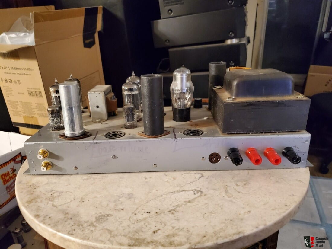 An early 1960's 7868 CONN fully working organ chassis tube amp Photo ...