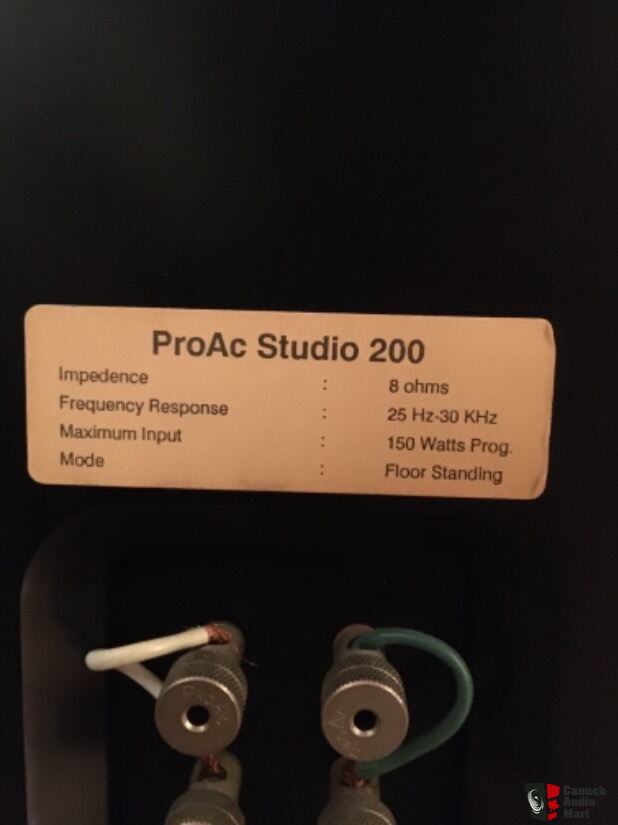 Proac studio 200 Photo #3465660 - UK Audio Mart