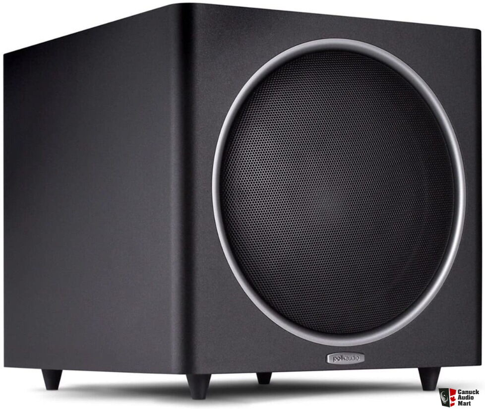 Polk Audio PSW125 Subwoofers with Custom Grilles (Black Finish) (Pair ...
