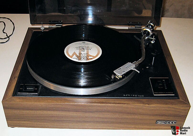 WHITE CEC BD-1000 Turntable Pickering V15 MICRO IV Photo #346933 ...