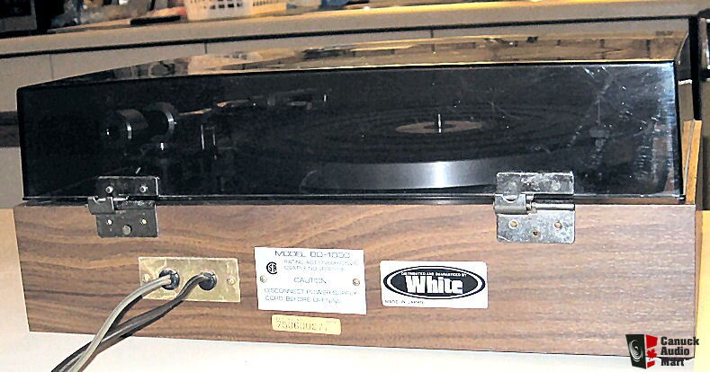 WHITE CEC BD-1000 Turntable Pickering V15 MICRO IV Photo #346933 ...