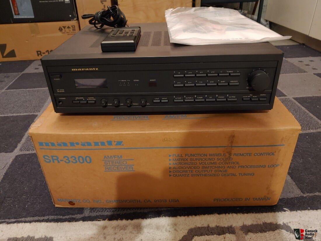 Marantz SR3300 Integrated amp For Sale - Canuck Audio Mart