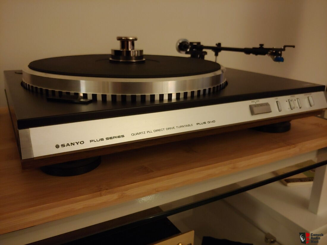 Sanyo Plus Q40 Direct Drive Turntable Photo #3470780 - Canuck Audio Mart