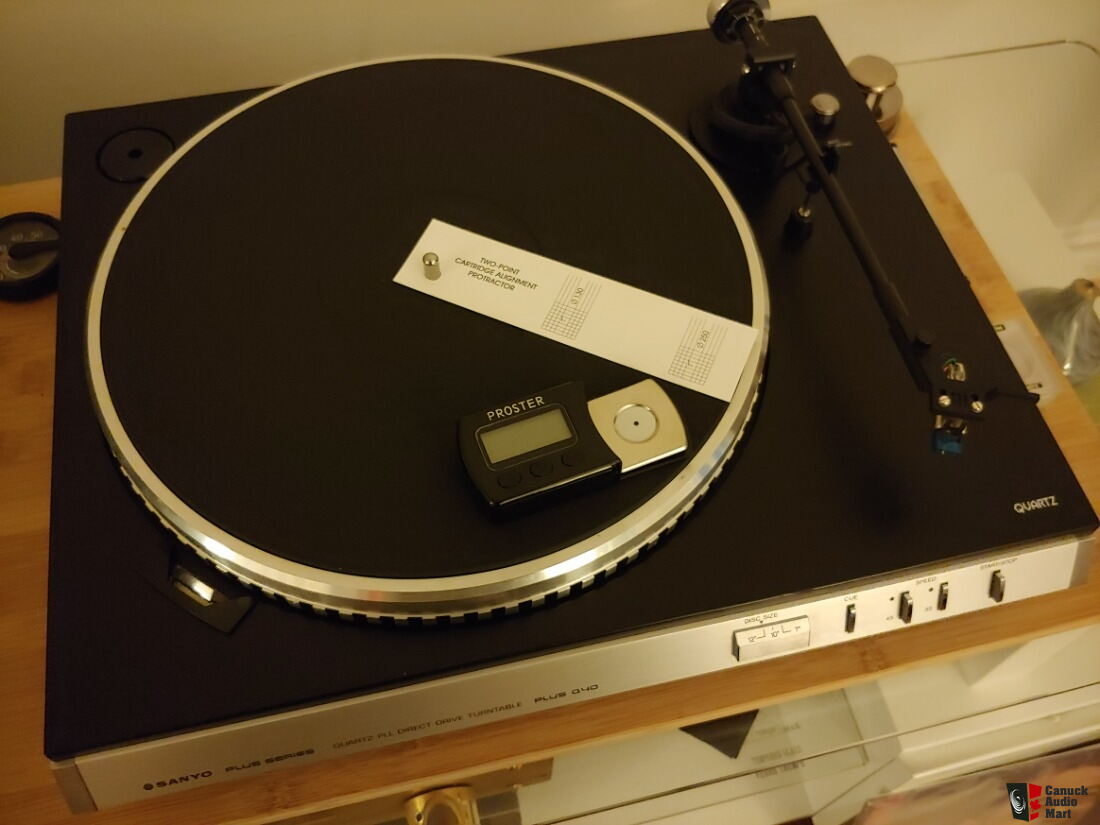 Sanyo Plus Q40 Direct Drive Turntable Photo #3470780 - Canuck Audio Mart