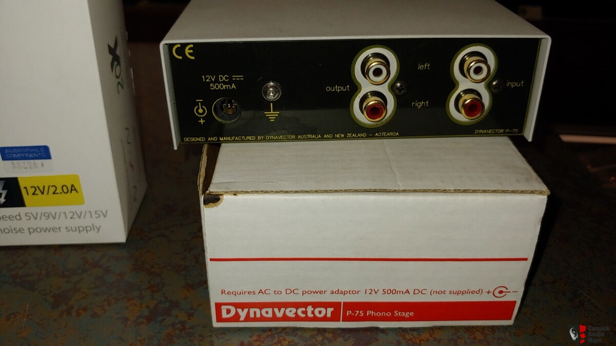 Dynavector P75 PHONO Preamp With iFi IPower X Power Supply MC Or MM ...