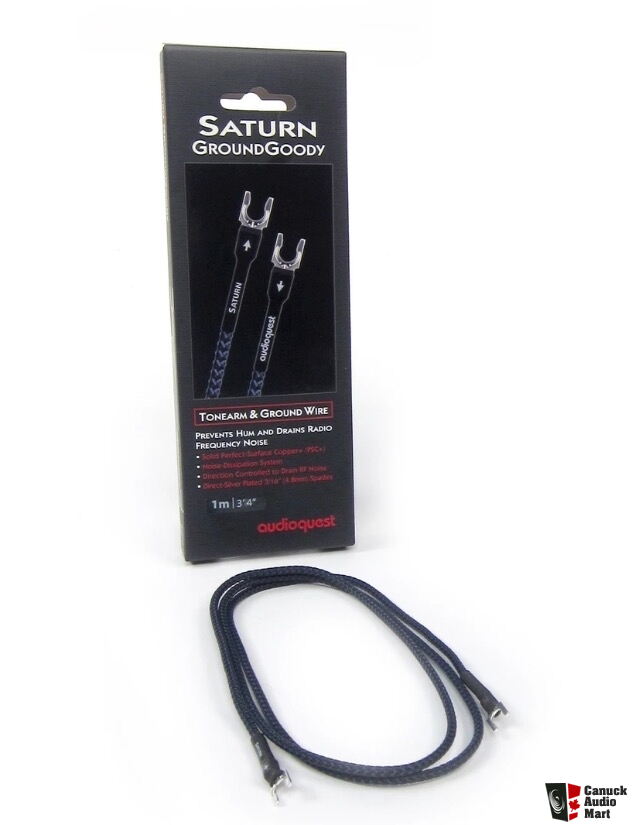 Audioquest Saturn GroundGoody Turntable Ground Cable (1m) Photo ...