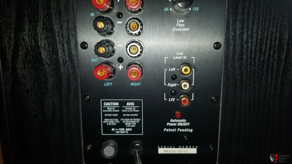 Definitive Technology Powerfield Subwoofer 700 Watts Photo #3472440 ...