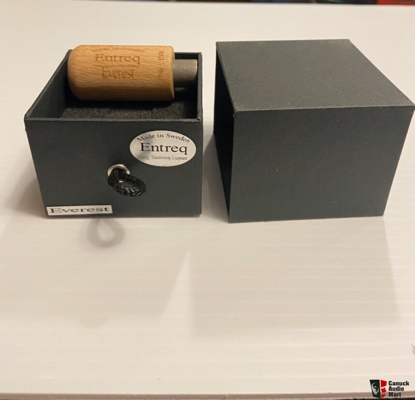 Entreq silver minimus ground box with upgrade Everest knob Photo ...