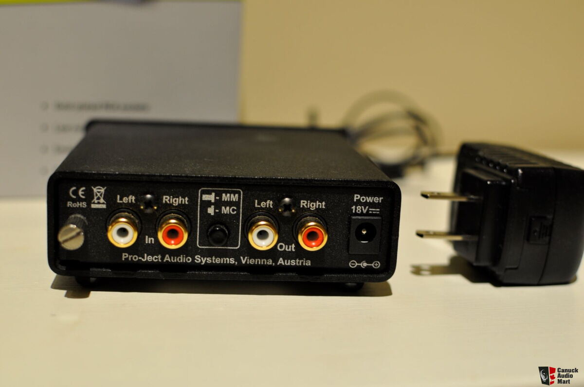 Pro-Ject Phono Box Classic Phono Preamplifier -reduced price Photo ...