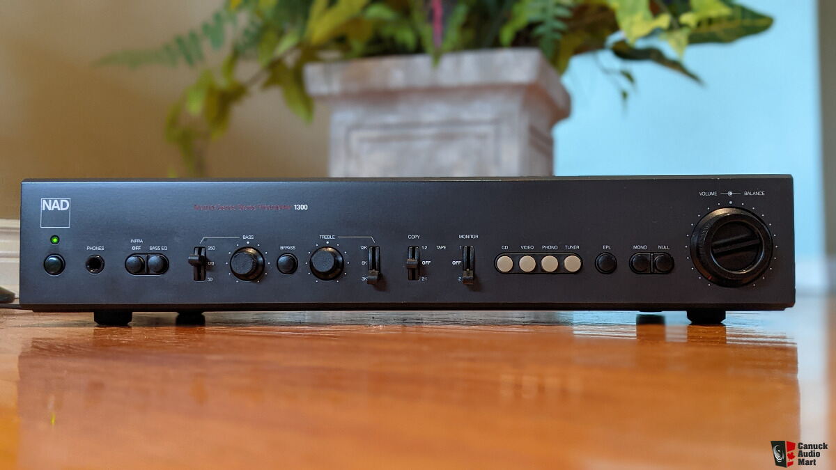 NAD 1300 monitor series Preamp / Control amp / Fully serviced & Tested ...