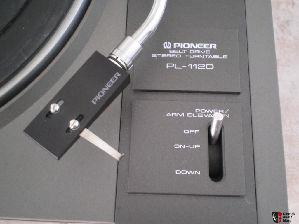 Vintage Pioneer PL-112D belt drive turntable 2-speed Photo #348046 ...
