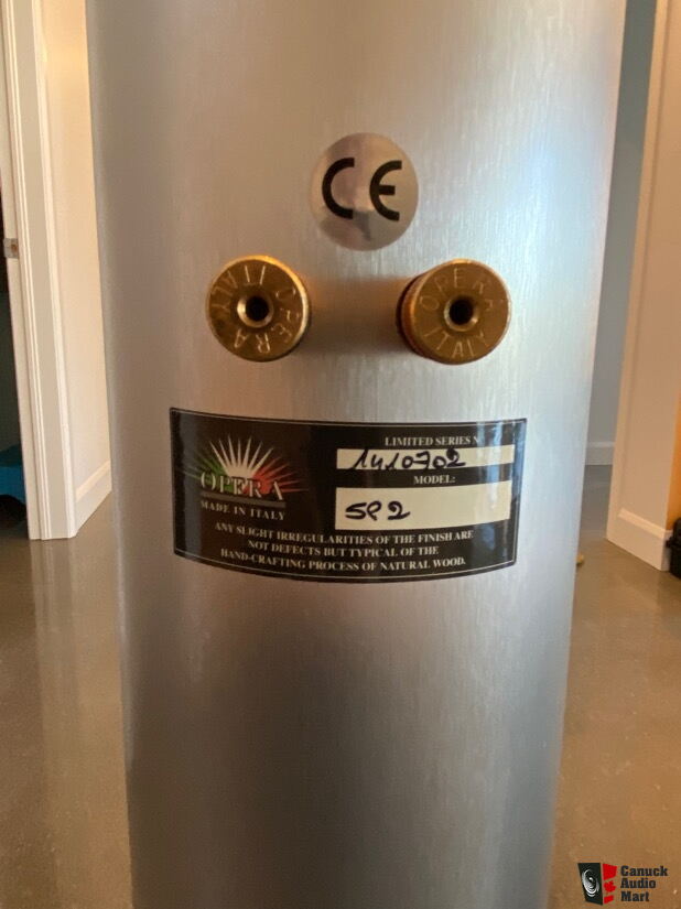 Opera HI-FI stereo Floorstanding speaker Photo #3481263 - Canuck Audio Mart