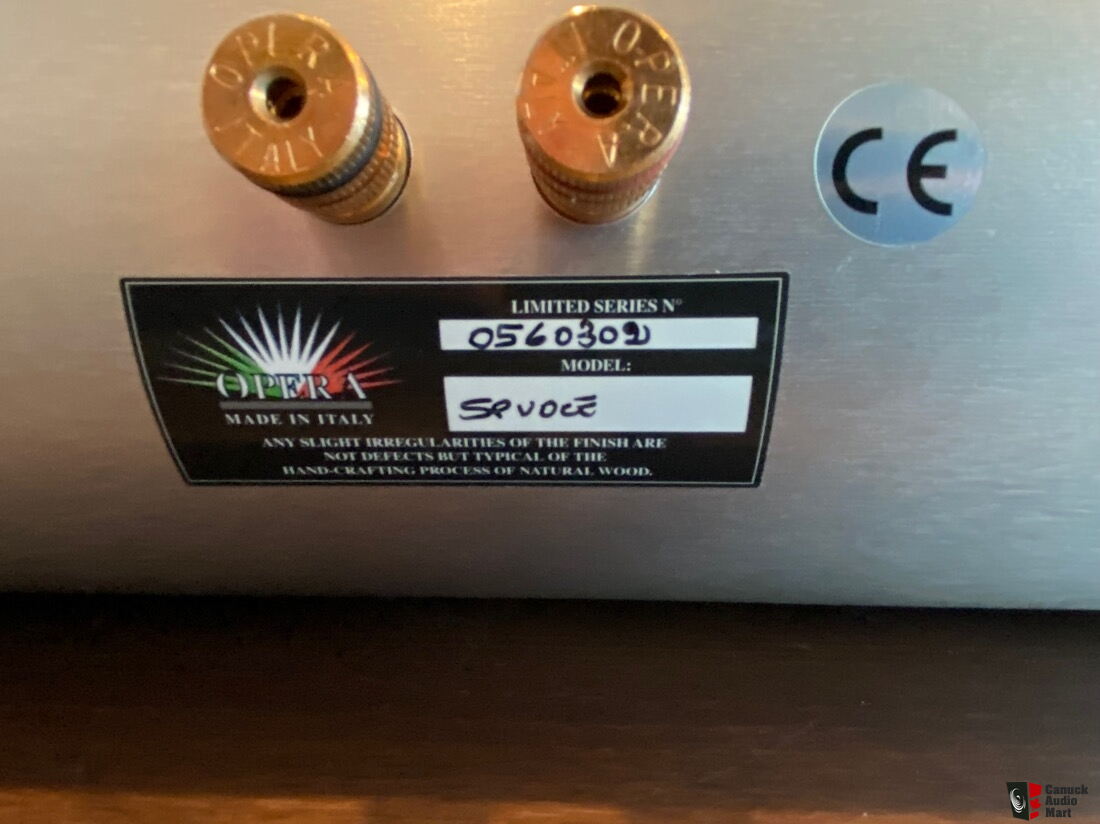 Opera HI-FI center channel speaker Photo #3481276 - US Audio Mart