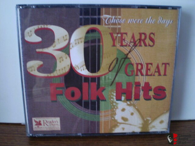 30 YEARS OF FOLK HITS - READER'S DIGEST 4 CD BOX SET For Sale - Canuck ...