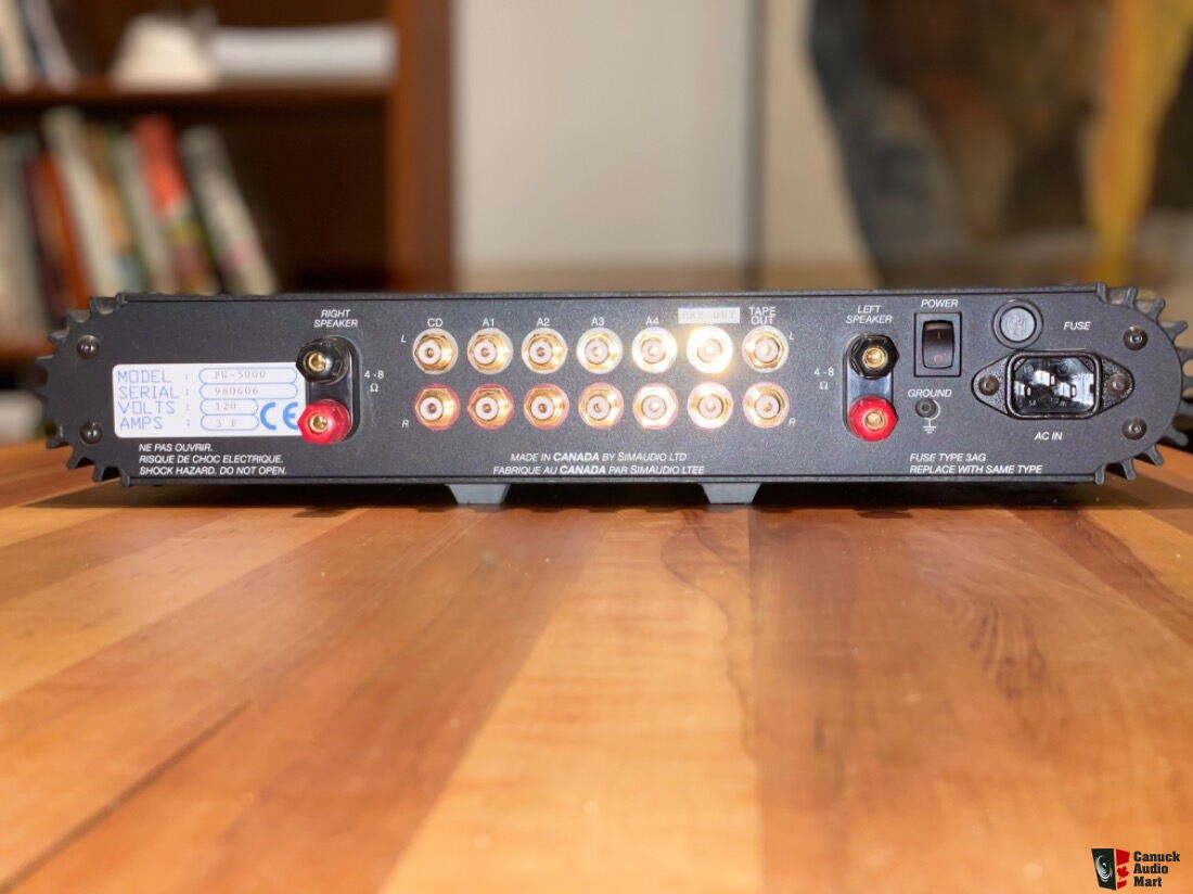 SIM Audio PW-5000 Integrated Amp For Sale - Canuck Audio Mart