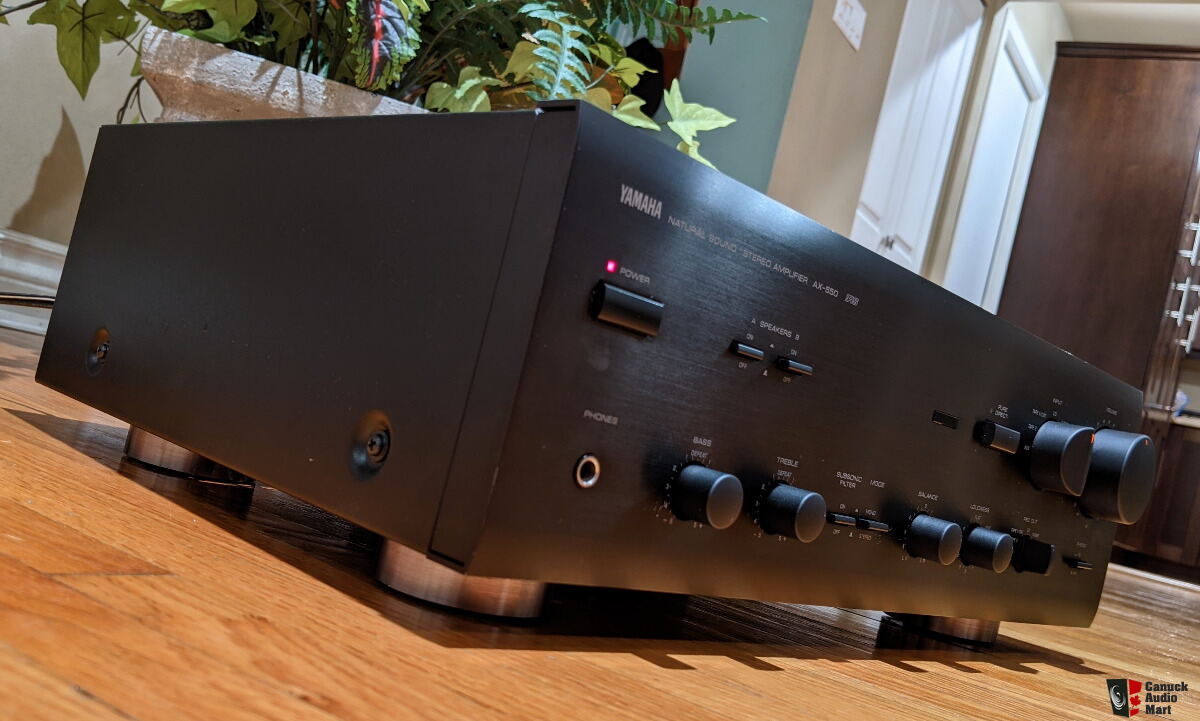 Yamaha AX-550 Stereo Amplifier / 85 watts per chanel / Mint / Japan ...