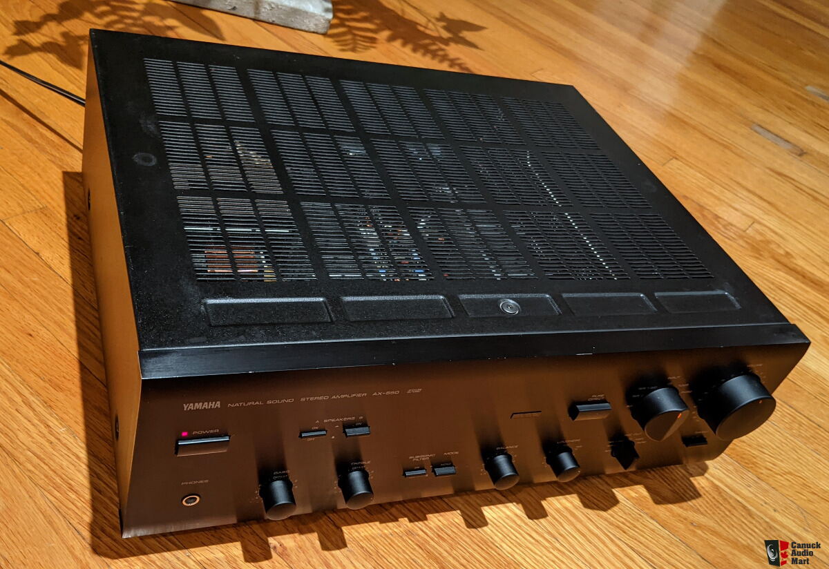 Yamaha AX-550 Stereo Amplifier / 85 watts per chanel / Mint / Japan ...